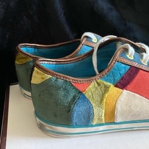 Coach | Shoes | Coach Multi Color Sneaker | Poshmark